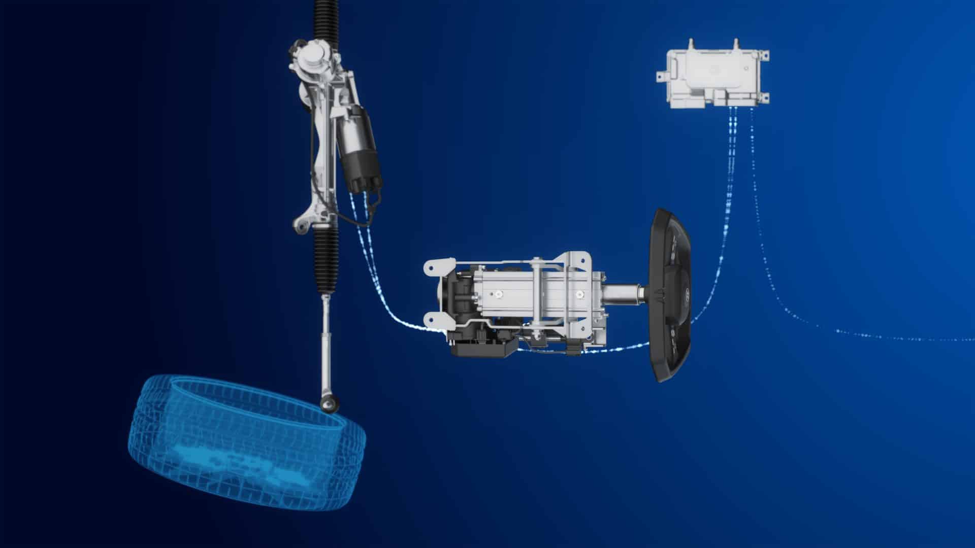 ZF, guida al top con il nuovo sterzo by-wire per NIO ET9