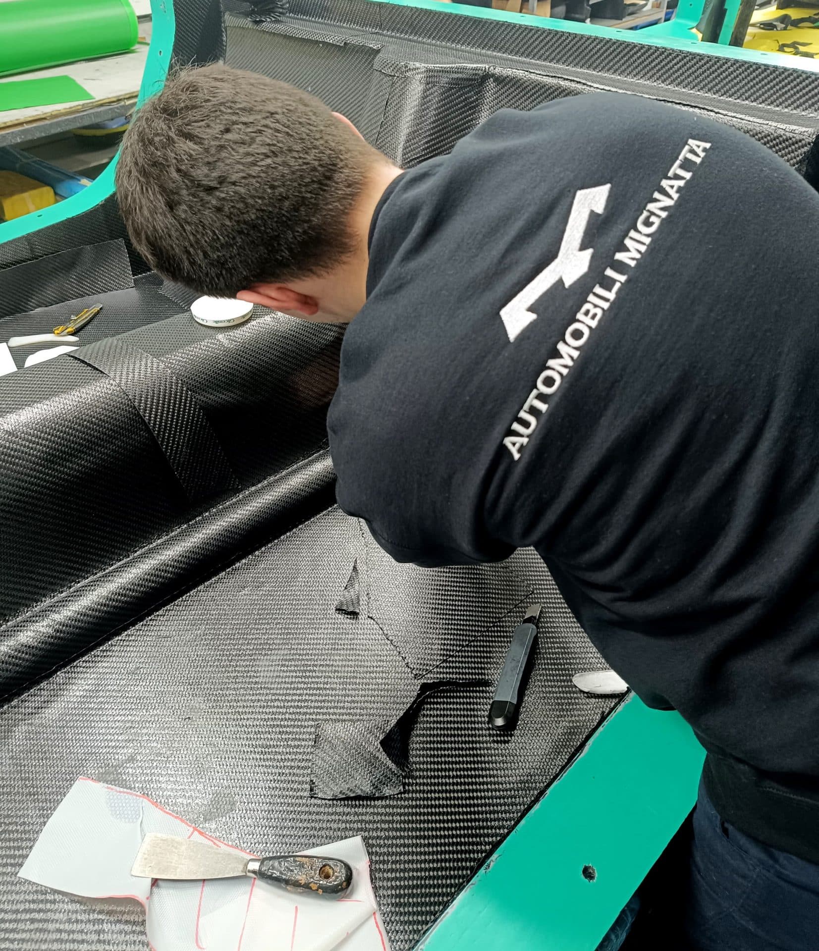 Formidabile Automobili Mignatta Rina, monoscocca in carbonio, motore V8 ...