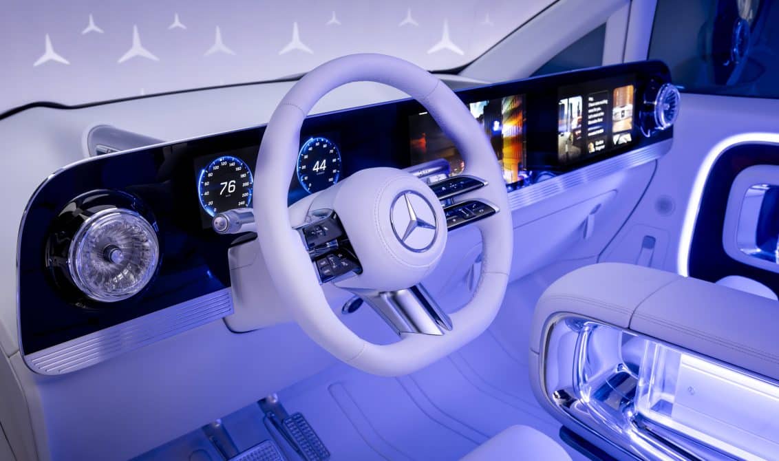 Mercedes Vision V, il fenomenale van di lusso, una nuova generazione ...