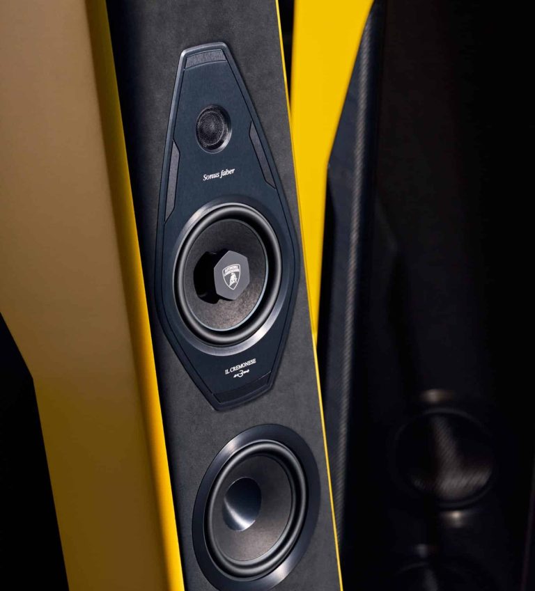 Lamborghini e Sonus faber, 50 capolavori acustici di lusso