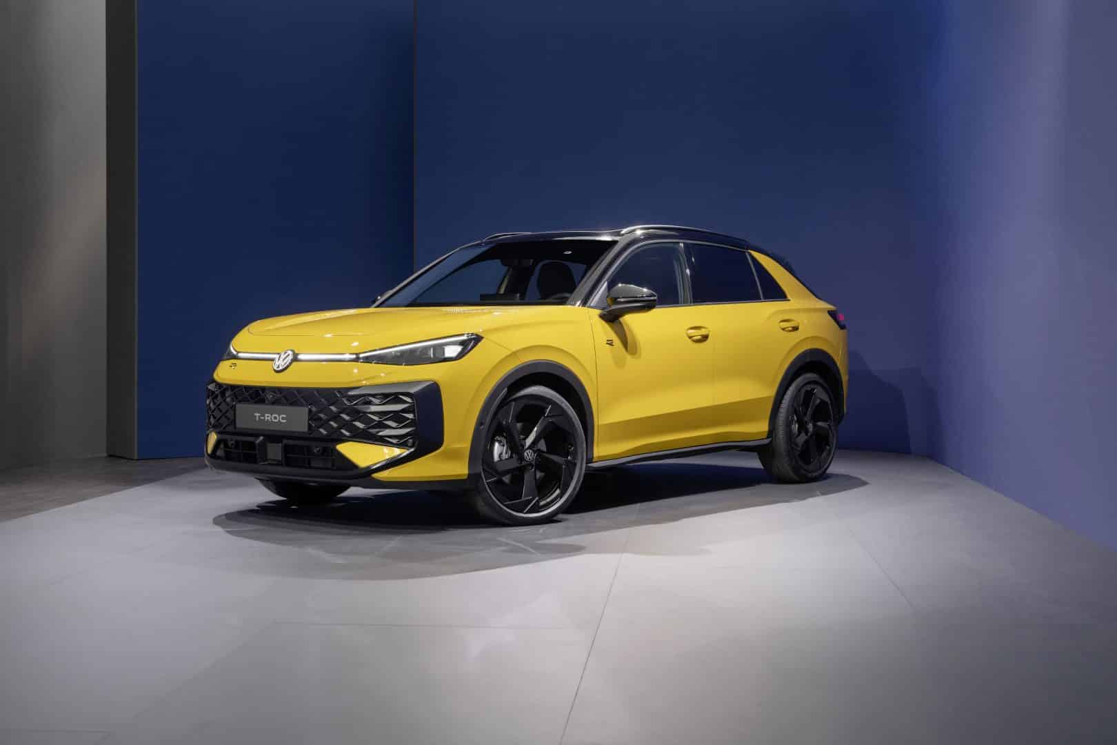 Nuovo Volkswagen T-Roc, 100% ibrido, più grande, al top per tecnologia
