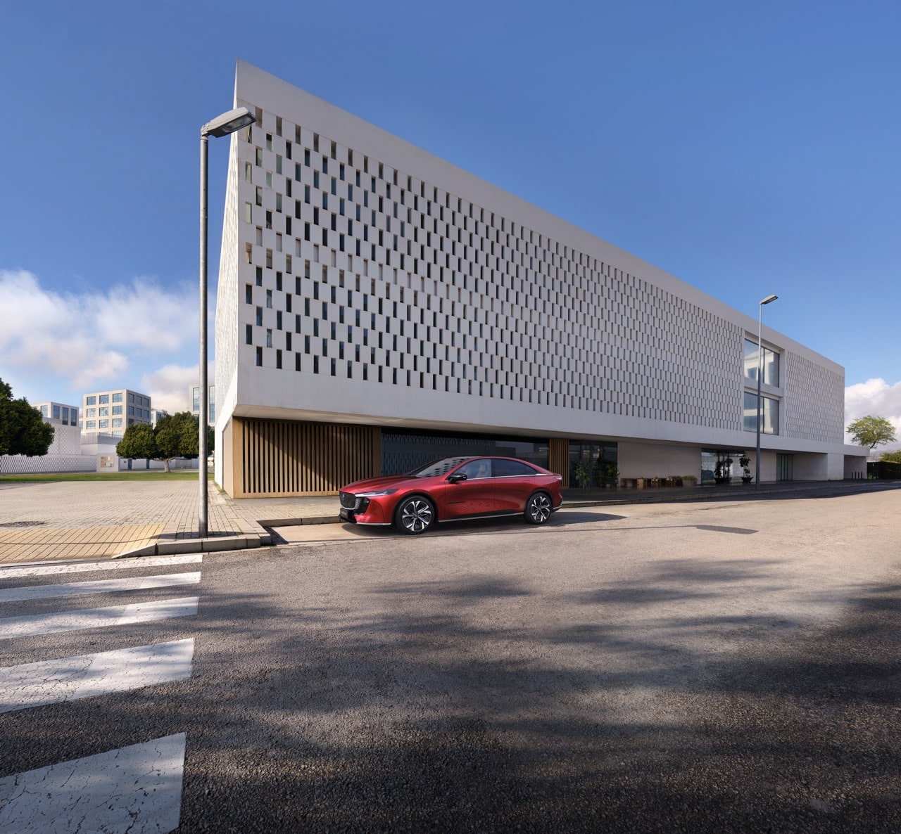 Mazda6e debutta al Salone di Torino con test drive dedicati