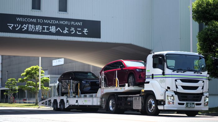 Mazda e diesel rinnovabile, test di logistica sostenibile